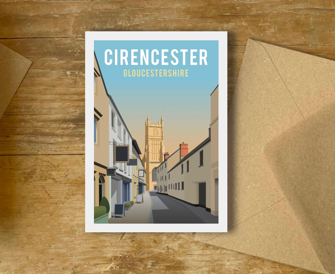 South Cotswold Greeting Cards – Cirencester Stroud Bath Around ...