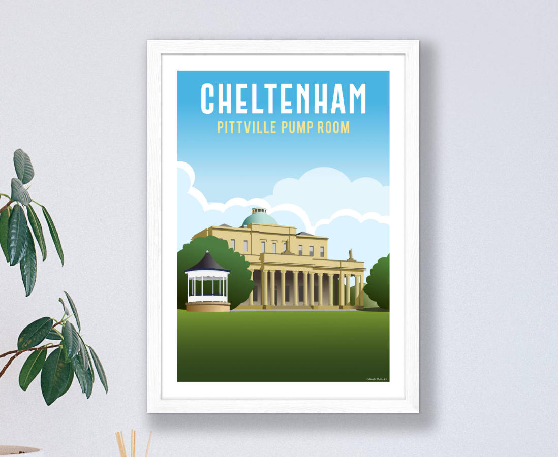 Cheltenham Posters – Art Prints Landmarks Cotswolds Gloucester ...