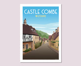Calne Poster – Art Print Town Hall Wiltshire – Cotswold Poster Co