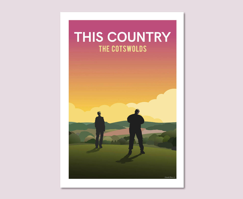 This Country Poster – Art Print Cotswolds Comedy TV Show - Kerry Kurtan ...